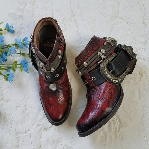 Freebird by Steven | Shoes | Freebird Saloon In Red Croco | Poshmark
